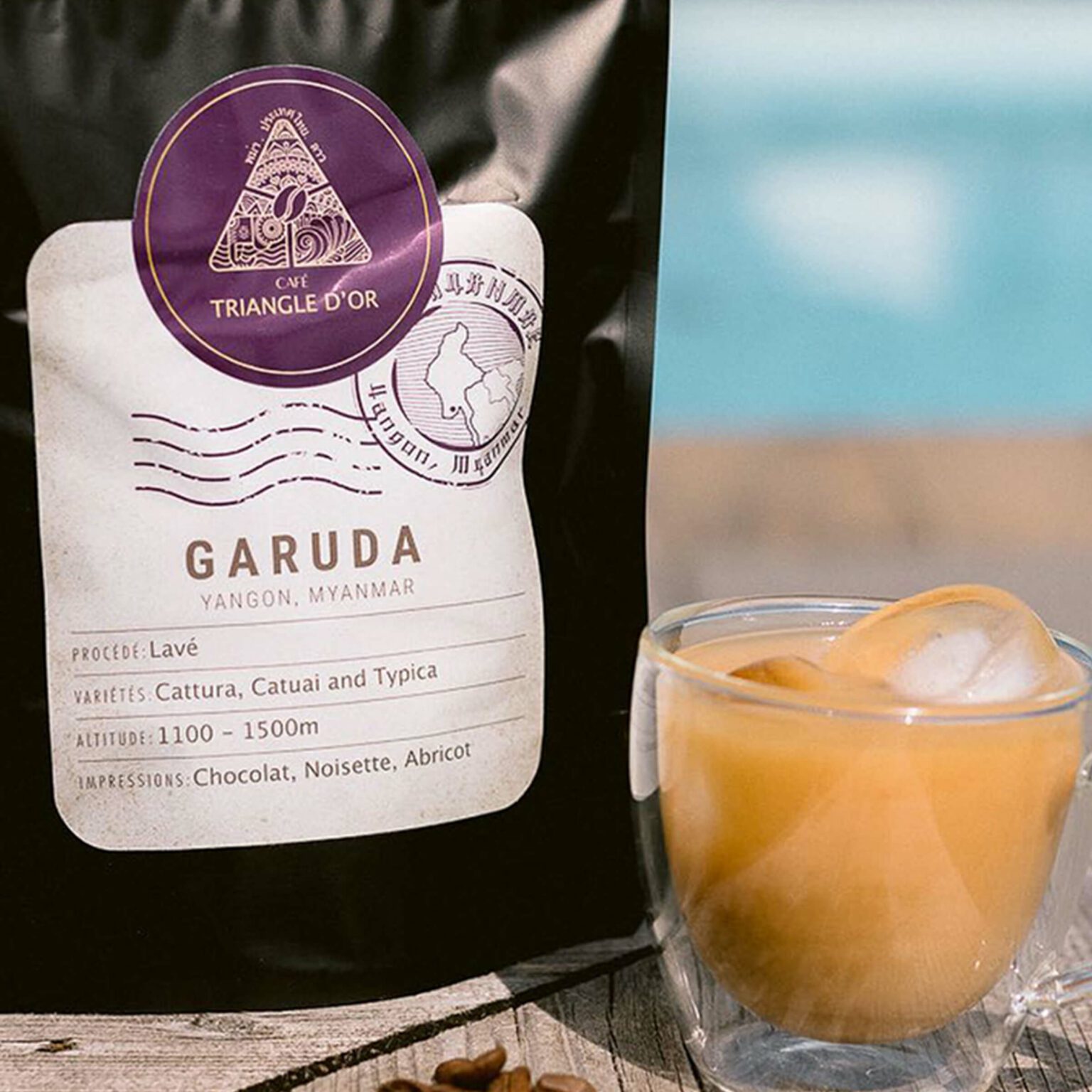 CAFÉ TRIANGLE D'OR - OfelieDesign