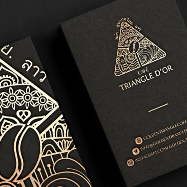 CAFÉ TRIANGLE D'OR - OfelieDesign